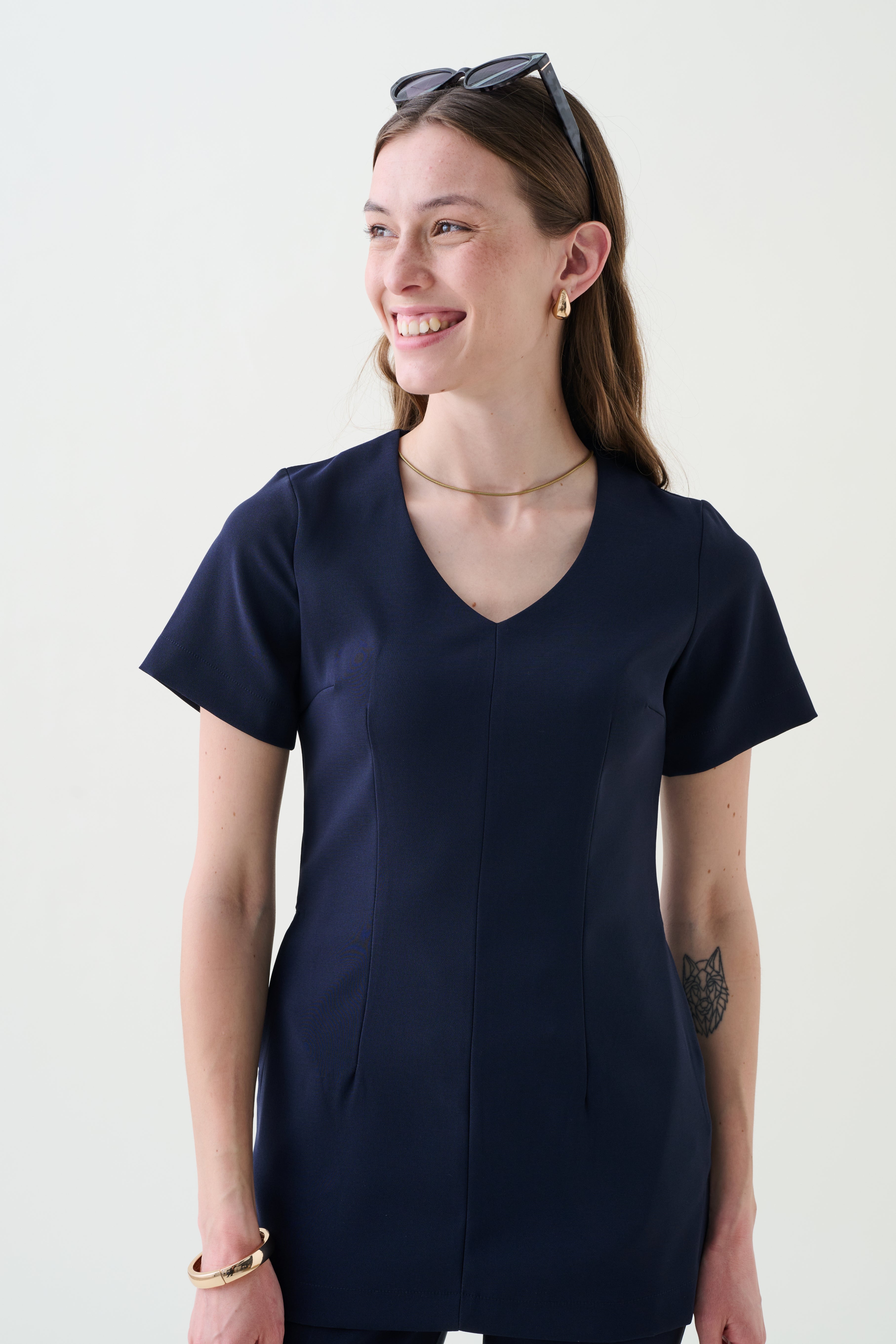 Viva Tunic with Pockets – Buttercups Uniforms