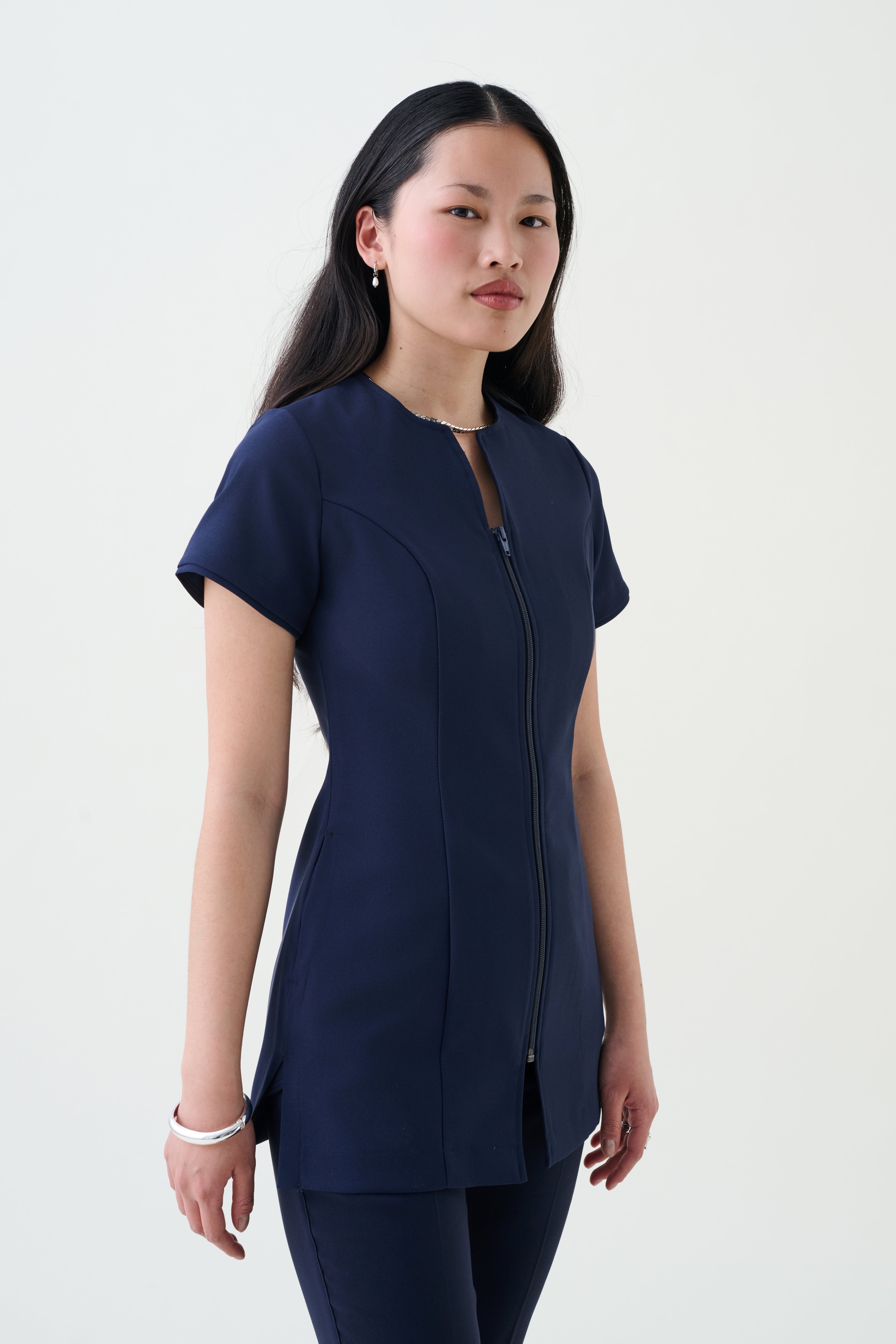 Kai Tunic with Pockets | Modern Tunic – Buttercups Uniforms