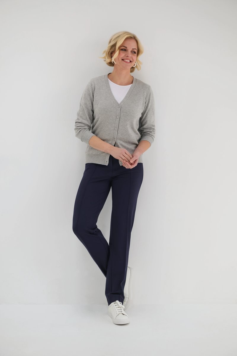 Augusta Ladies V-Neck Cardigan – Buttercups Uniforms